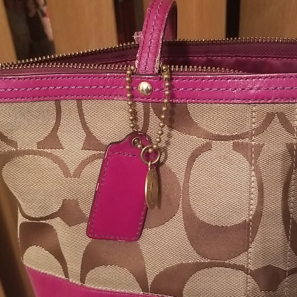 Coach | Bags | Coach Signature C Tote Leather | Poshmark